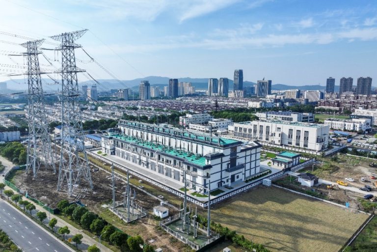 The first fully indoor 500-kilovolt urban substation in Jiangsu ...